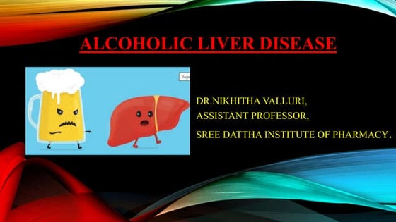 Pathophysiology of Alcoholic Liver Disease.pptx