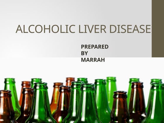 Pathophysiology of Alcoholic Liver Disease.pptx | Digestive Disorders ...