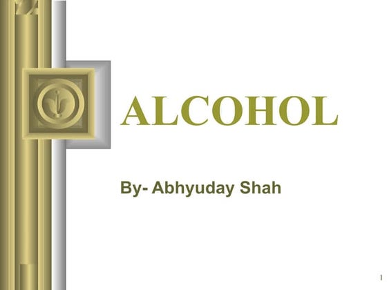 Effect of alcohol on body | PPT