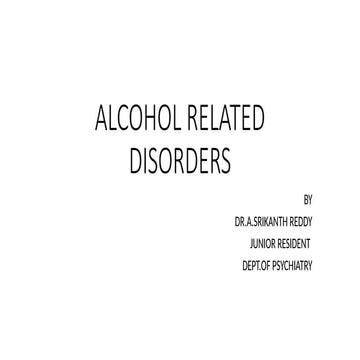 alcohol presentation for students | PPTX