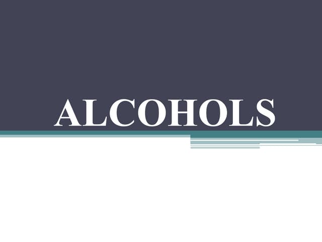 Classification of organic compounds | PDF