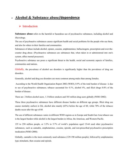 Biology investigatory project xii on Drug Addiction | PDF