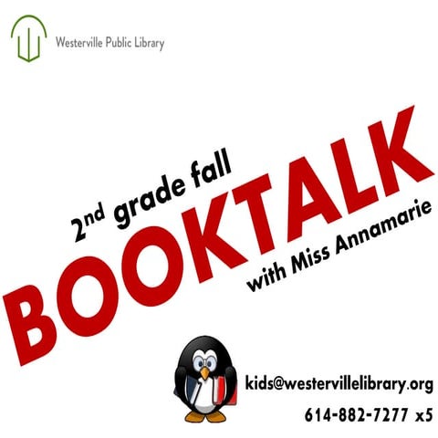 Second Grade Book Talk | PPT