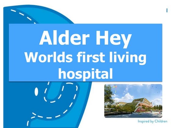 Architects for Health Alder Hey in the Park Agenda | PPT