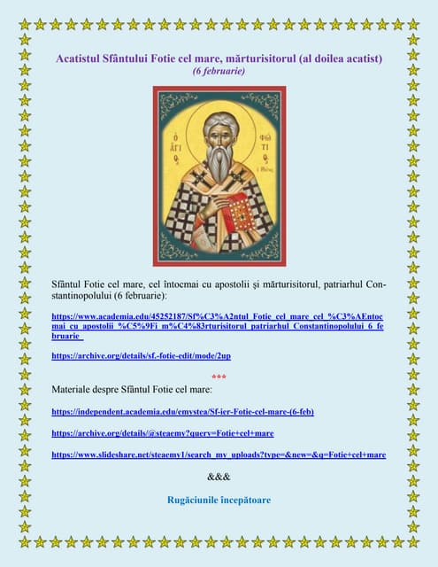 Acatistul Sfântului mucenic Iustin, filosoful (s.v.1 iunie / s.n. 14 ...