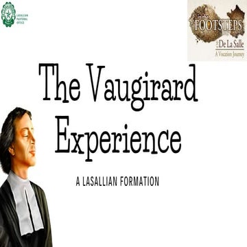 ALDP Vaugirard Experience for _formation | PPTX