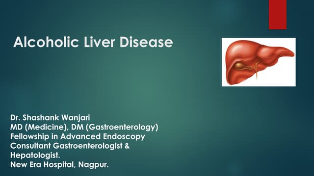 Case presentation on Alcoholic liver disease | PDF