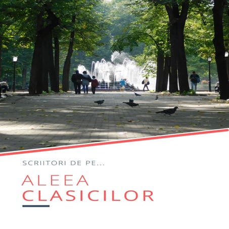 Scriitori de pe Aleea Clasicilor din Chișinău. Descrieri și citate ...