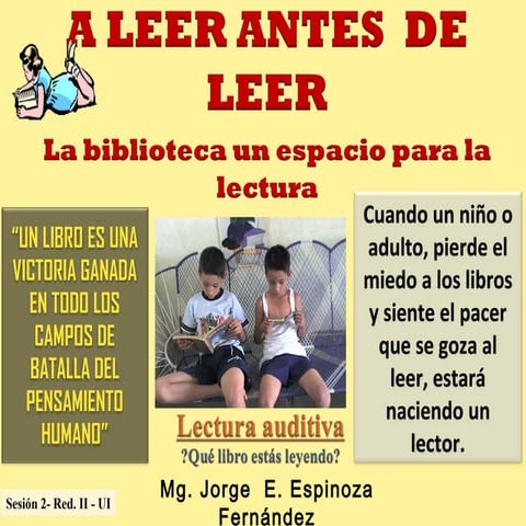 A leer antes de leer | PPT