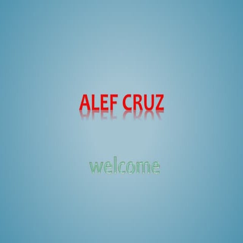 Alef | PPT