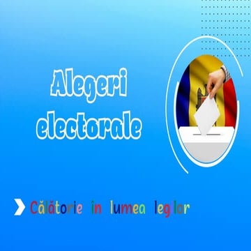 Alegeri electorale | PDF