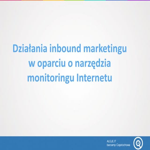 Czym jest content marketing | PPTX