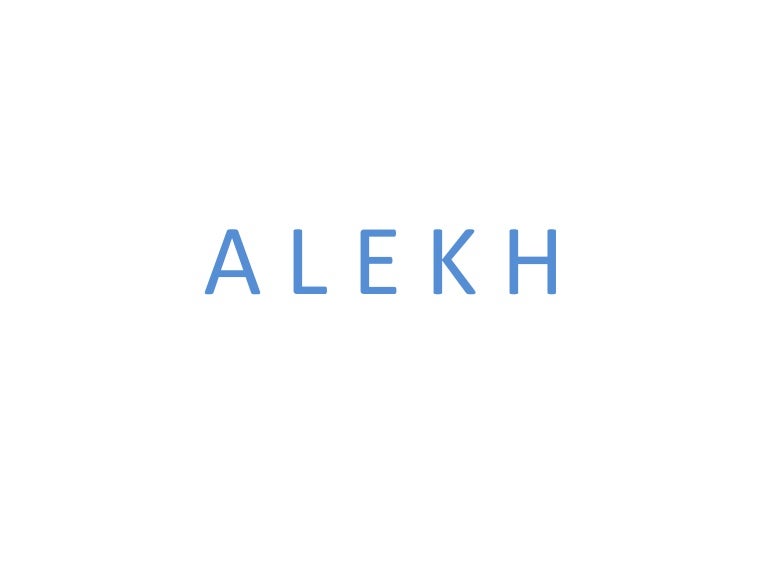 ALEKH