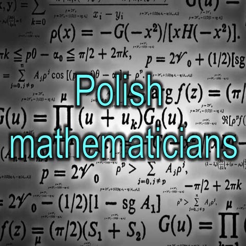 Aleksandra Kaflińska-3 d- Polish Mathematician | PPTX