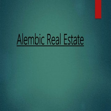 Alembic real estate | PPTX
