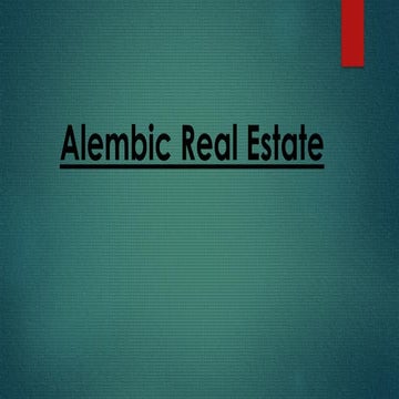 Alembic real estate | PDF