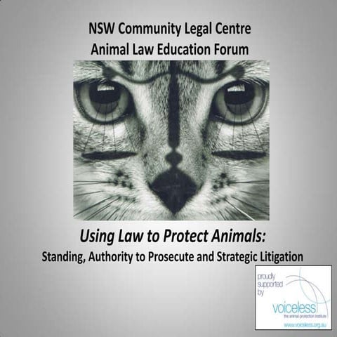 Introduction: Animal Law Presentation | PPTX