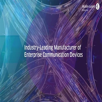 ALE SIP Device Presentation | PPT