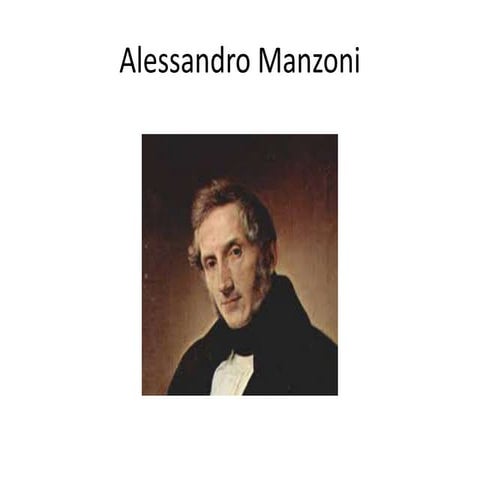 Alessandro Manzoni | PPT