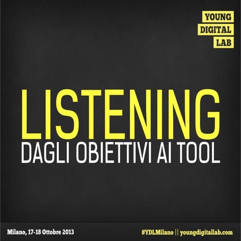 Alessandro Rigato – Listening | PPT