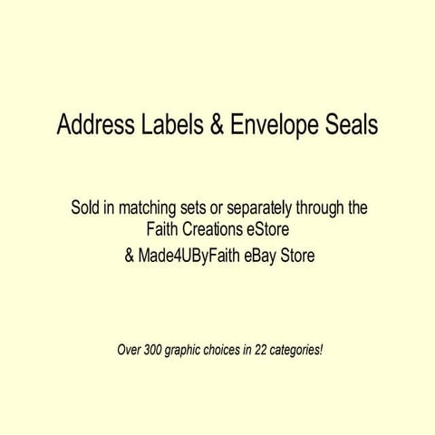 Envelope address format | DOCX