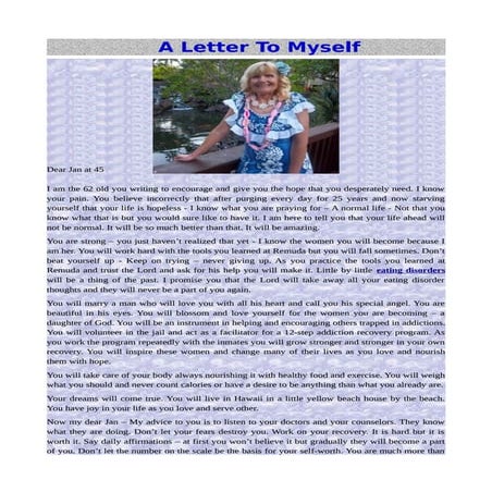 A letter to myself | PDF