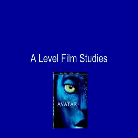 A level film studies | PPT