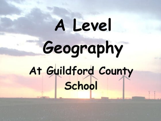 Lesson 1 What Is Geography | PPT