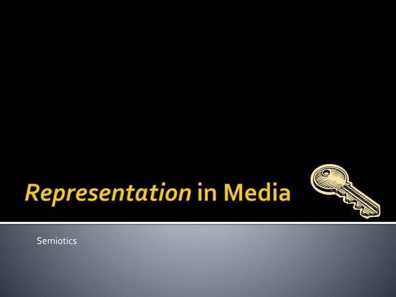 Media Studies Terminology | PPTX