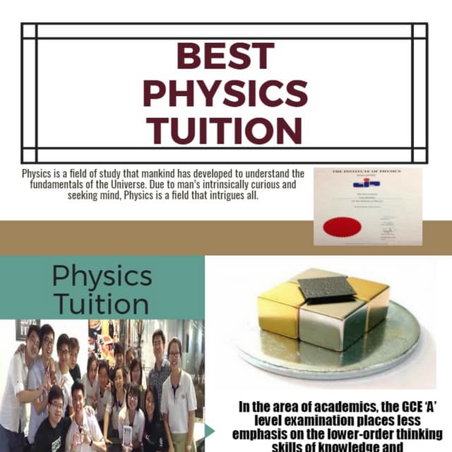 A level Physics Tuition | PDF
