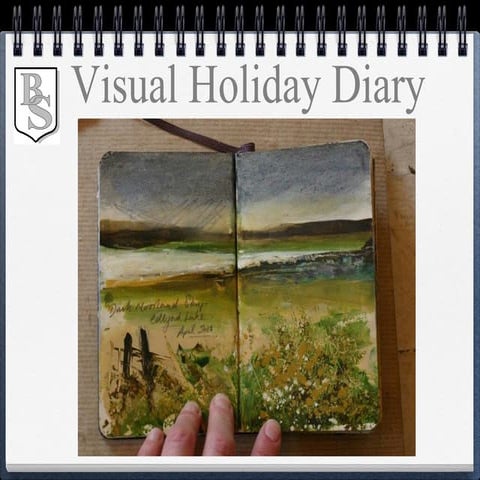 A level visual diary | PPT