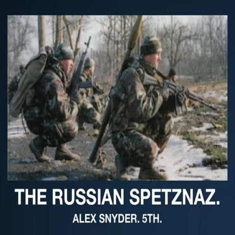Alex Snyder. Spetznaz re-edited. | PDF