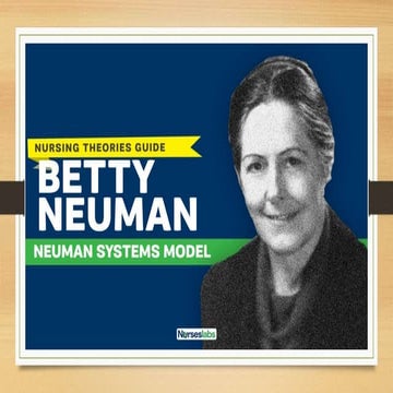 BETTY NEUMANN’S SYSTEM MODEL THEORY .pptx