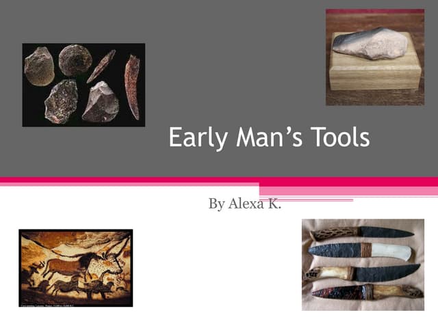 Tools used by early people | PDF