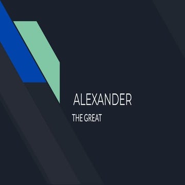 Alexander | PDF