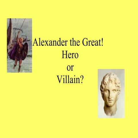 Alexander The Great! | PPT