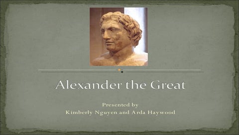 Alexander The Great | PPT