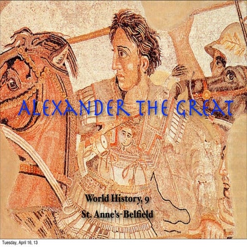 Alexander The Great And The History Of Globalization | PDF