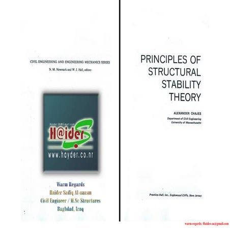 Alexander chaje principles of structural stability theory(1974)[1] | PPT