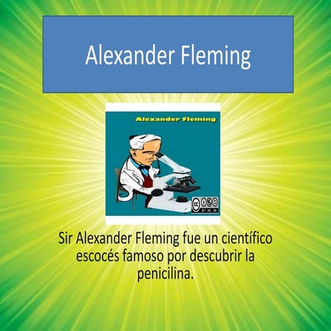Alexander fleming | PPTX