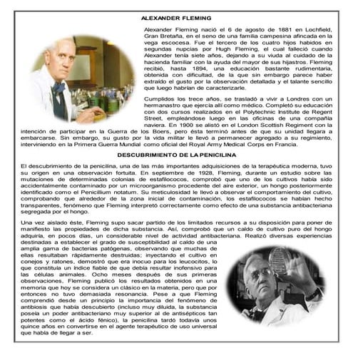 Alexander fleming | DOCX
