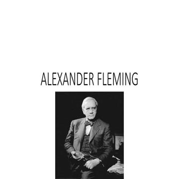 Alexander fleming | PPTX