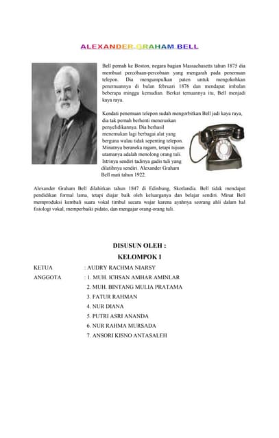Thomas alva edison | PDF