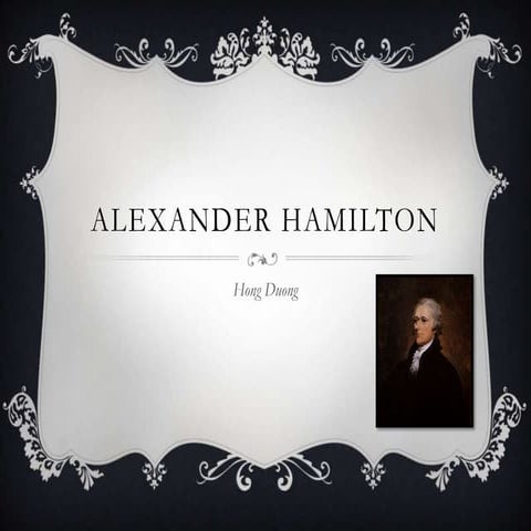 Alexander Hamilton | PPTX