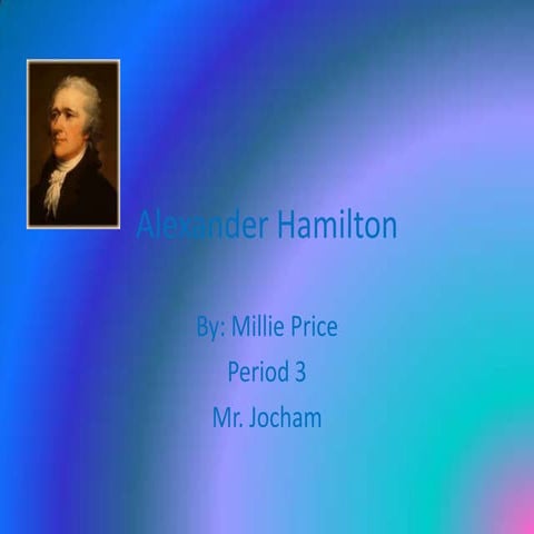 Alexander Hamilton | PPT