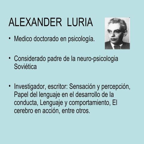 Alexander Luria[1] | PPT