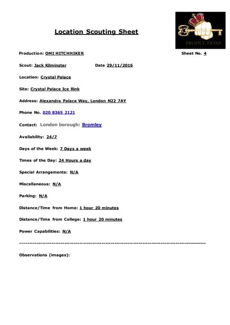 Notice of filming | DOCX