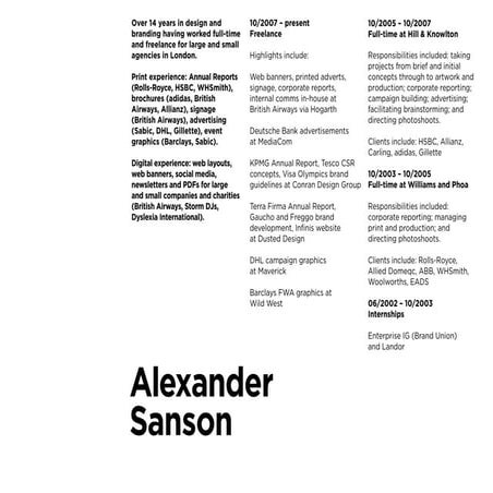 Alexander sanson | PPT