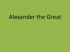 Alexander The Great | PPT
