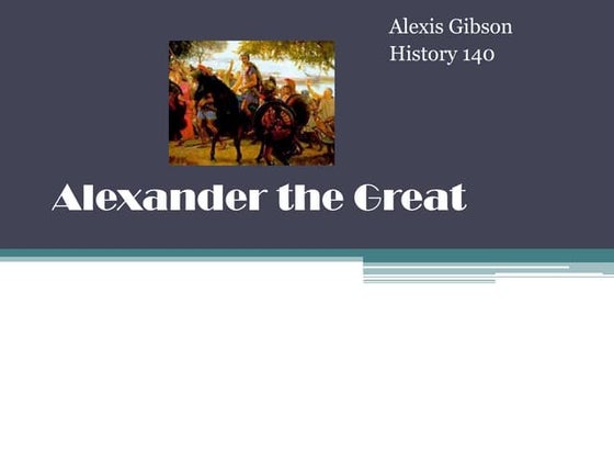 Alexander The Great | PPT